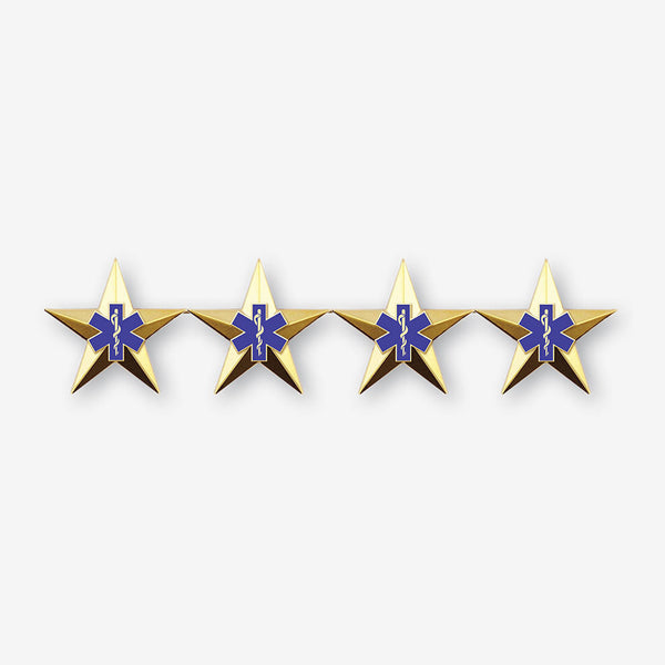 Emergency Medical Services Four Star Rank Insignia - Pair – Collinson ...