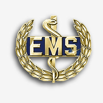 Emergency Medical Services Eagle Rank Insignia - Left and Right Facing ...